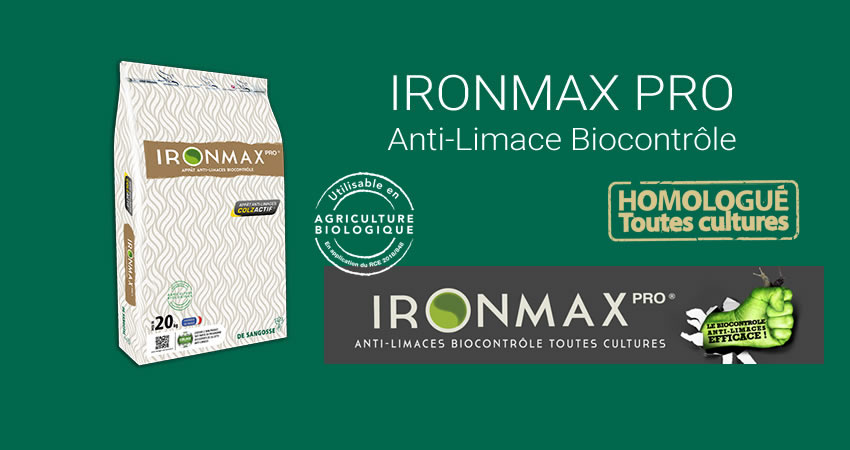 Anti-limaces Biocontrôle IRONMAX PRO | DE SANGOSSE New Zealand