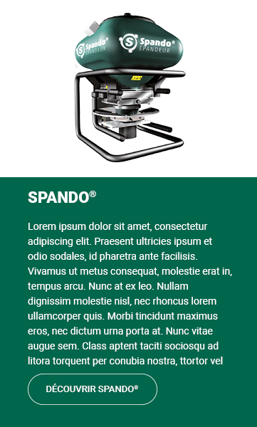 SPANDO 1 | DE SANGOSSE New Zealand