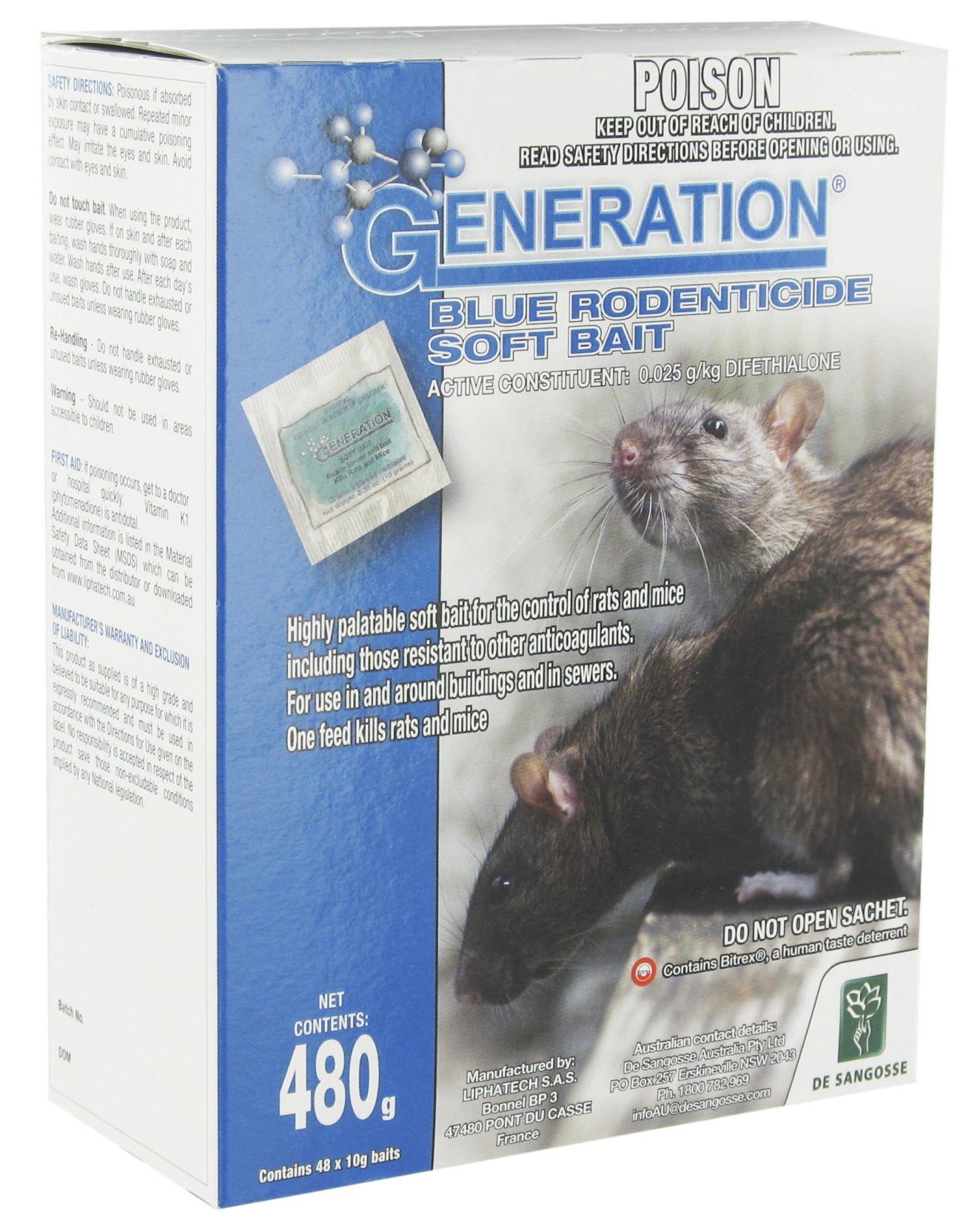 GENERATION Blue Soft Bait | DE SANGOSSE New Zealand