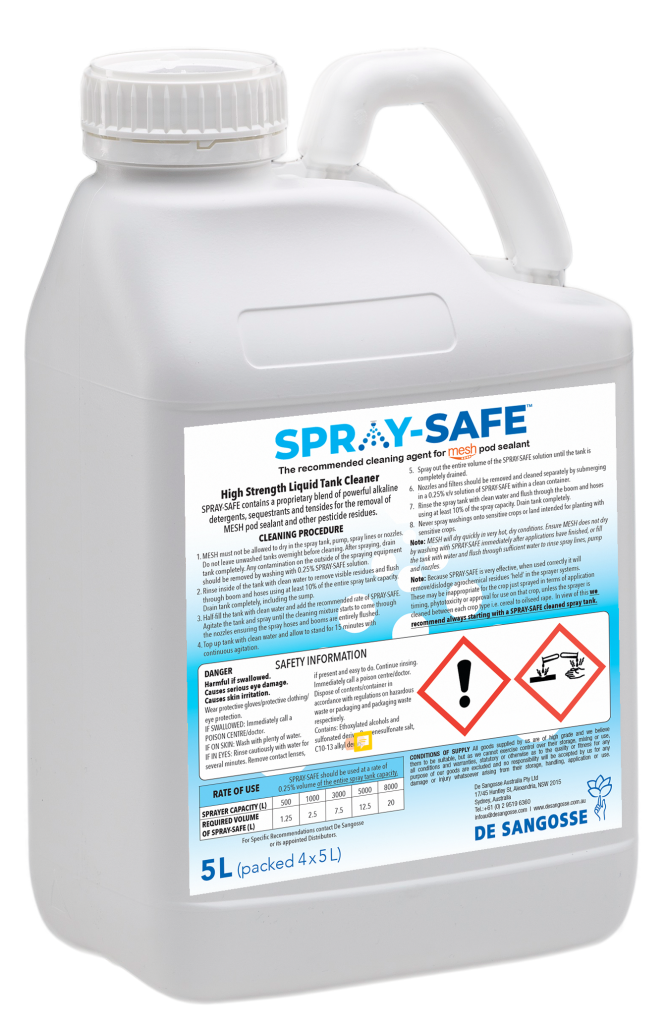 Spray-Safe | DE SANGOSSE New Zealand
