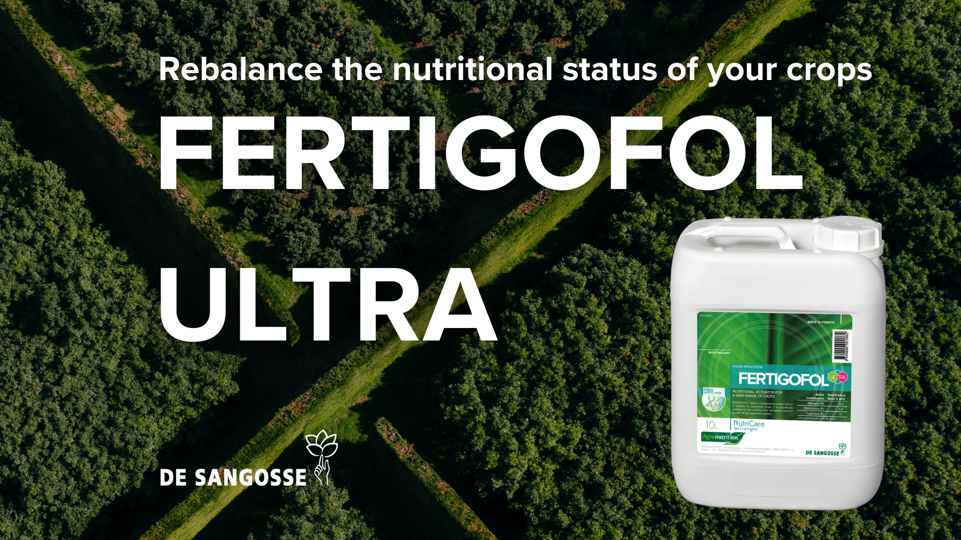 Rebalance the nutritional status of crops with Fertigofol Ultra® | DE ...